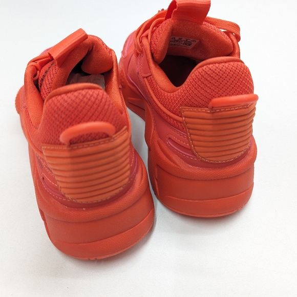 Sergio Rossi for Puma | Shoes | Rsx Womans Neon Orange Puma Sneakers ...